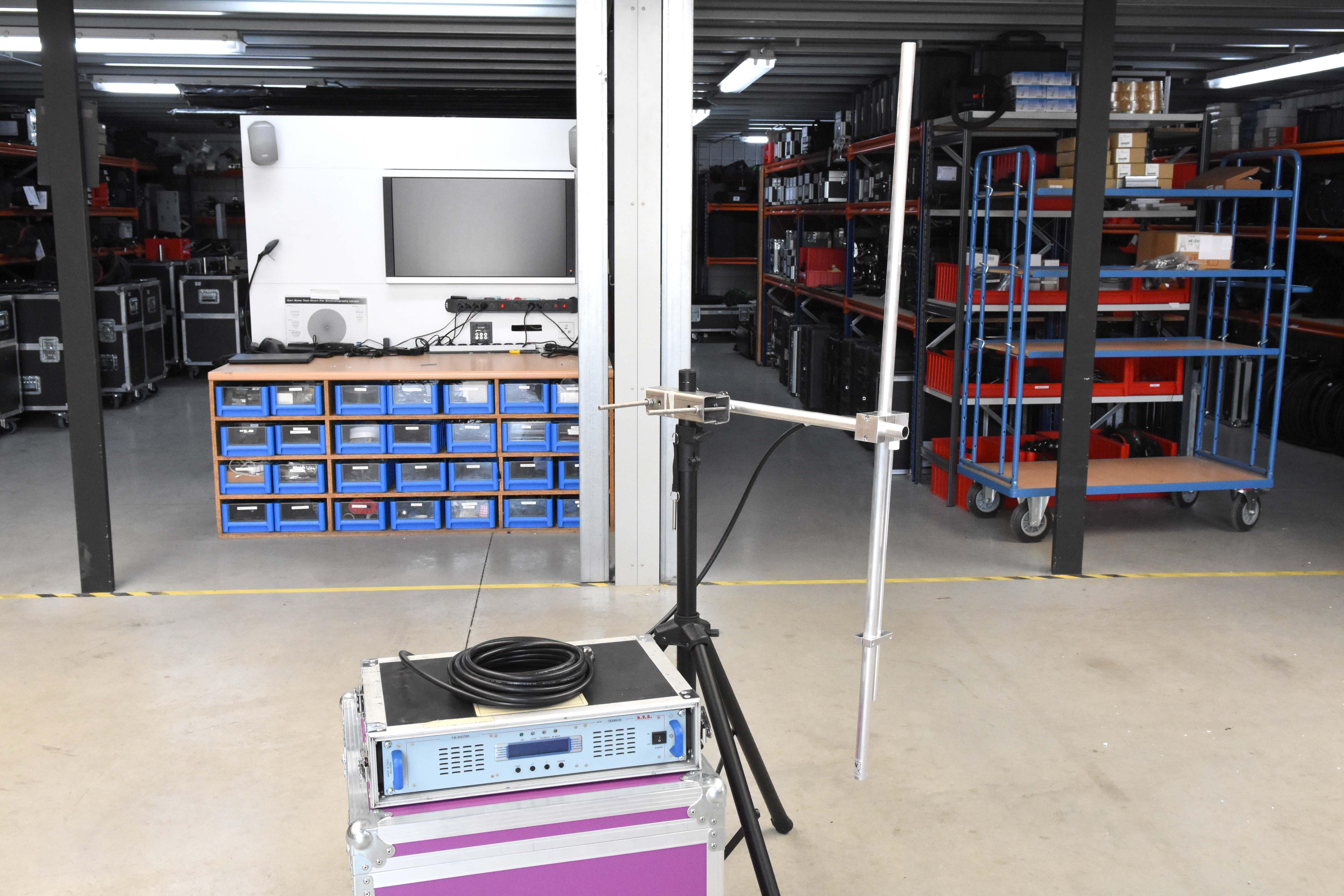 RVR TEX30LCD/S FM transmitter for rent at STAKE5.be